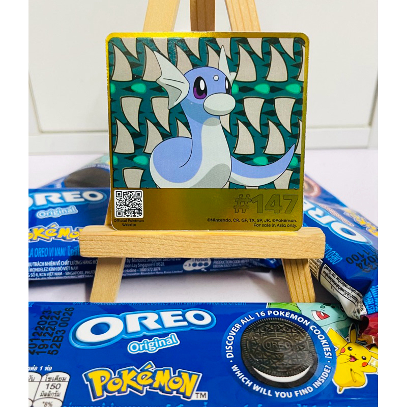 Oreo x Pokemon - การ์ดโปเกม่อนจากขนมโอรีโอ ~ Pokemon Oreo Card มี 16 ...
