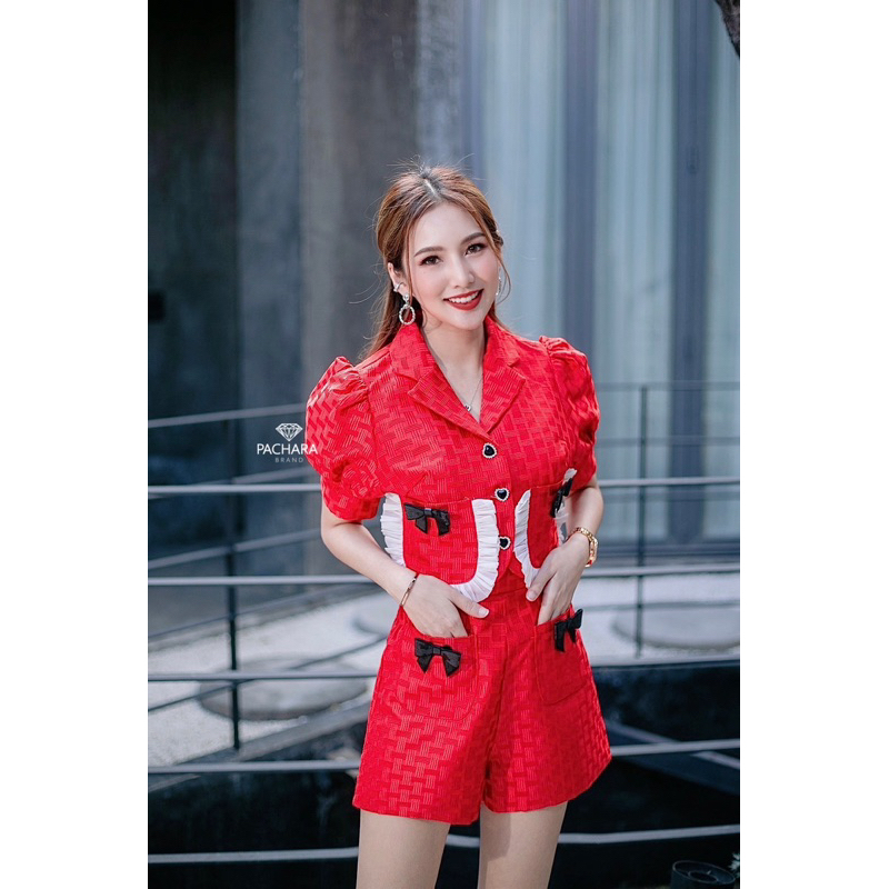 ชุดเซทขาสั้น patchara s | Shopee Thailand