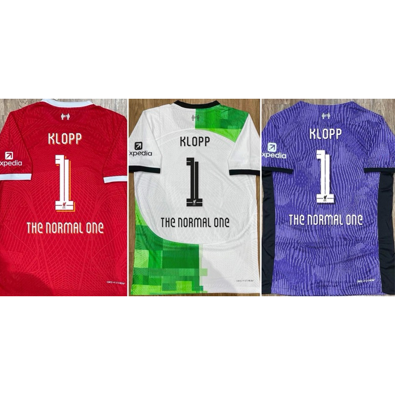 THE NORMAL ONE KLOPP เบอร์1 เสื้อเกรดเพลเยอร์ หงส์แดง ตัวเหย้า,ตัวเยือน ...