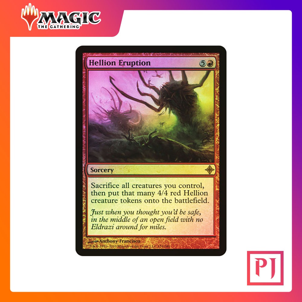 [MTG] Hellion Eruption [ROE] [RED] [RARE] [FOIL] [ENG] (การ์ดเมจิค / Magic the Gathering ...
