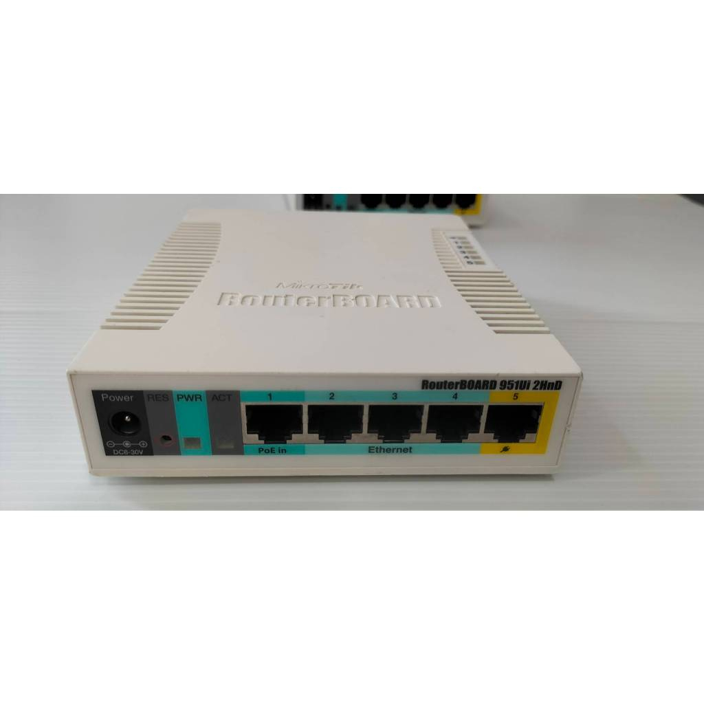 Mikrotik RB951Ui-2HnD-TH มือสอง พร้อมใช้งาน | Shopee Thailand