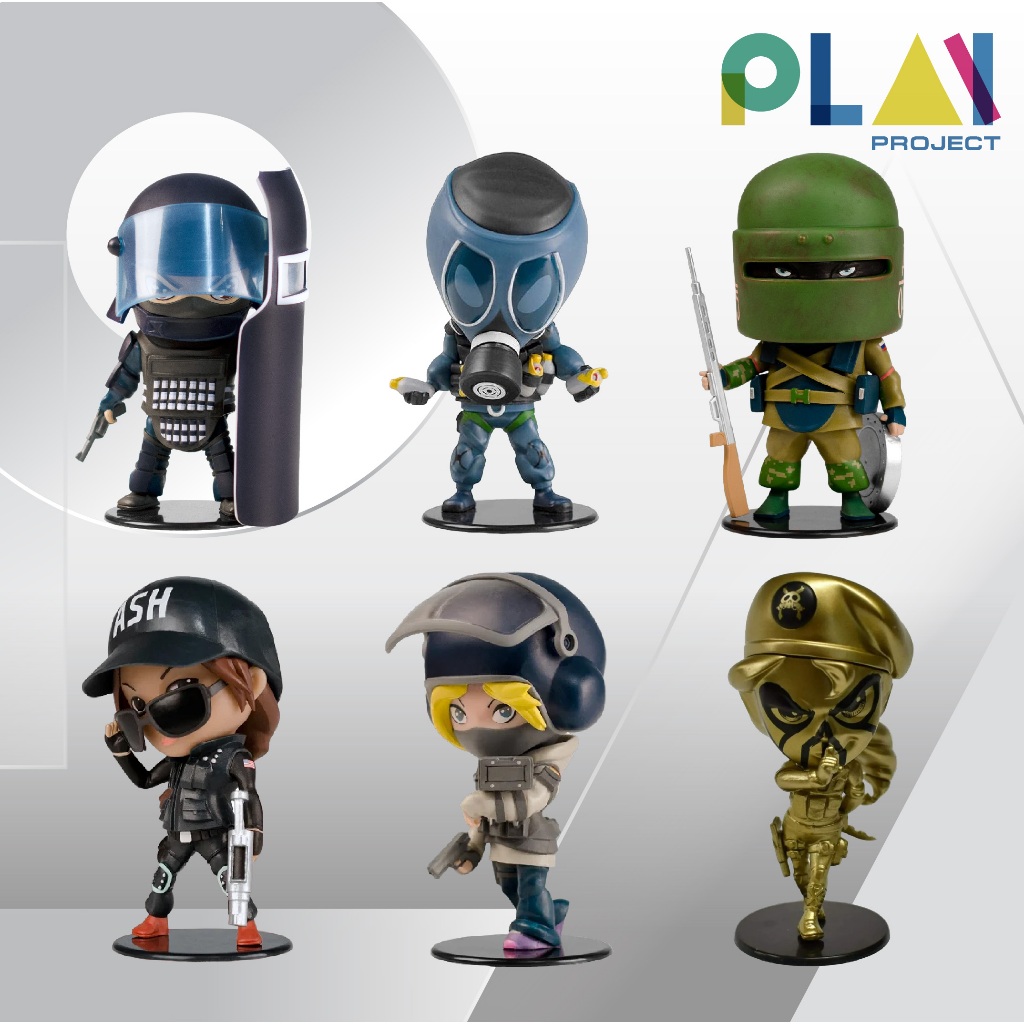 Rainbow Six Siege Six Collection - Figurine [Chibi] [ชิบิ] [ฟิกเกอร์ ...