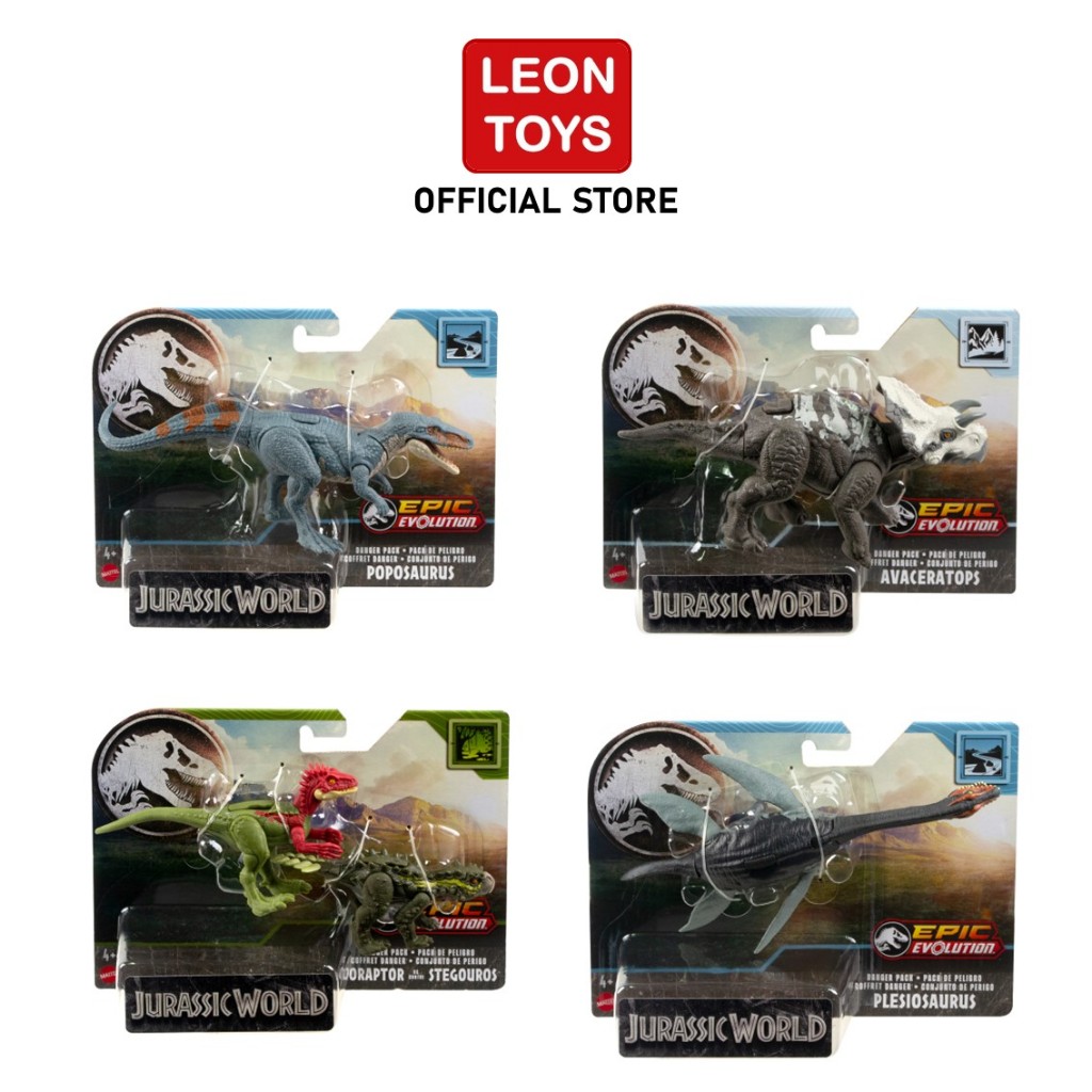 Jurassic World Epic Evolution Danger Pack | Shopee Thailand