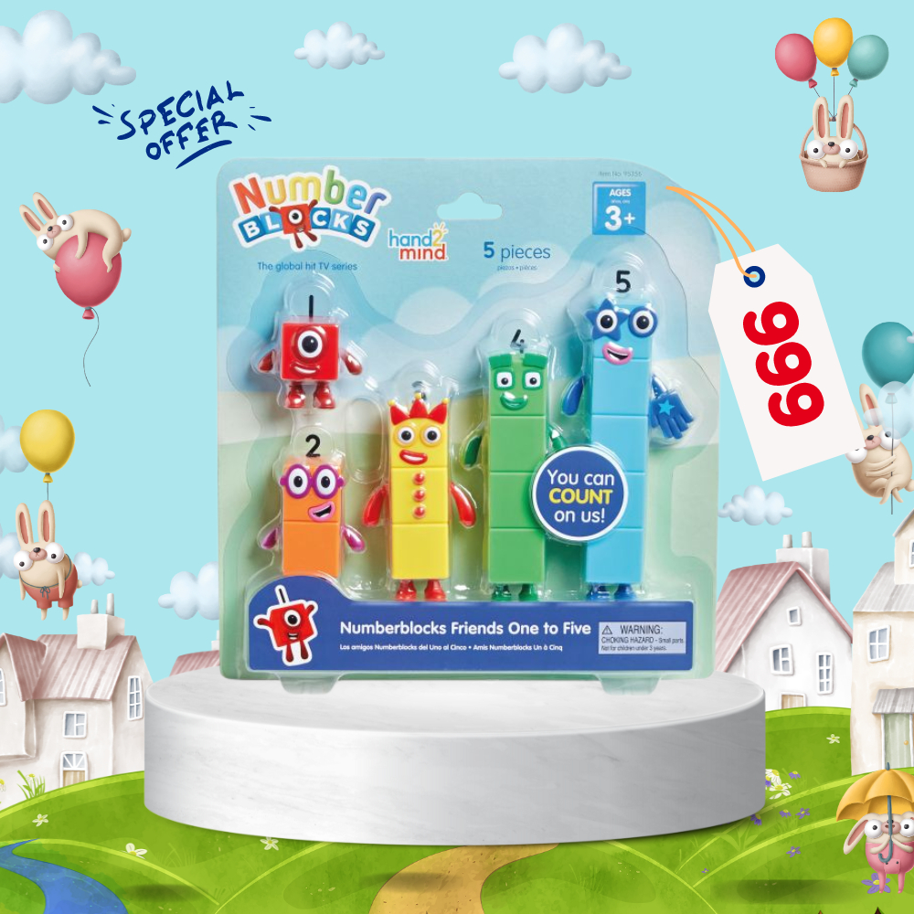 [3 ขวบ +] Numberblocks 1-5 Figures [จากแบรนด์Hand2Mind] [พร้อมส่่ง ...