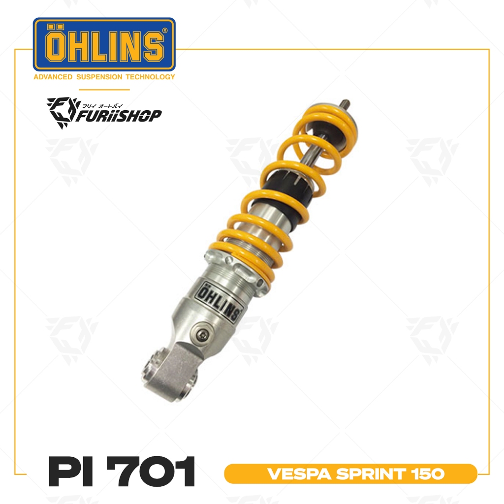 โช๊คหน้า Ohlins PI 701 For Vespa Sprint 150 (ปีเก่า) | Shopee Thailand