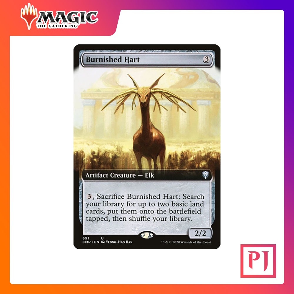 [MTG] Burnished Hart (Extended Art) [CMR] [ARTIFACT] [UNCOM] [NORMAL ...