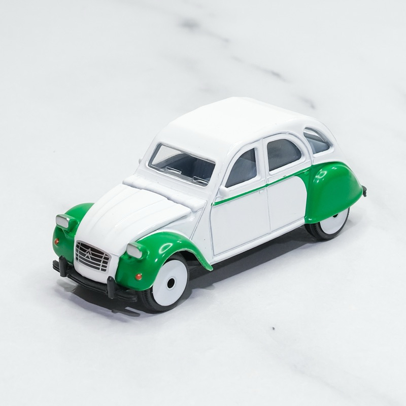 โมเดลรถเหล็ก มาจอเร็ตต์ Majorette Citroen 2CV คุณปู่ สีขาว เขียว ...