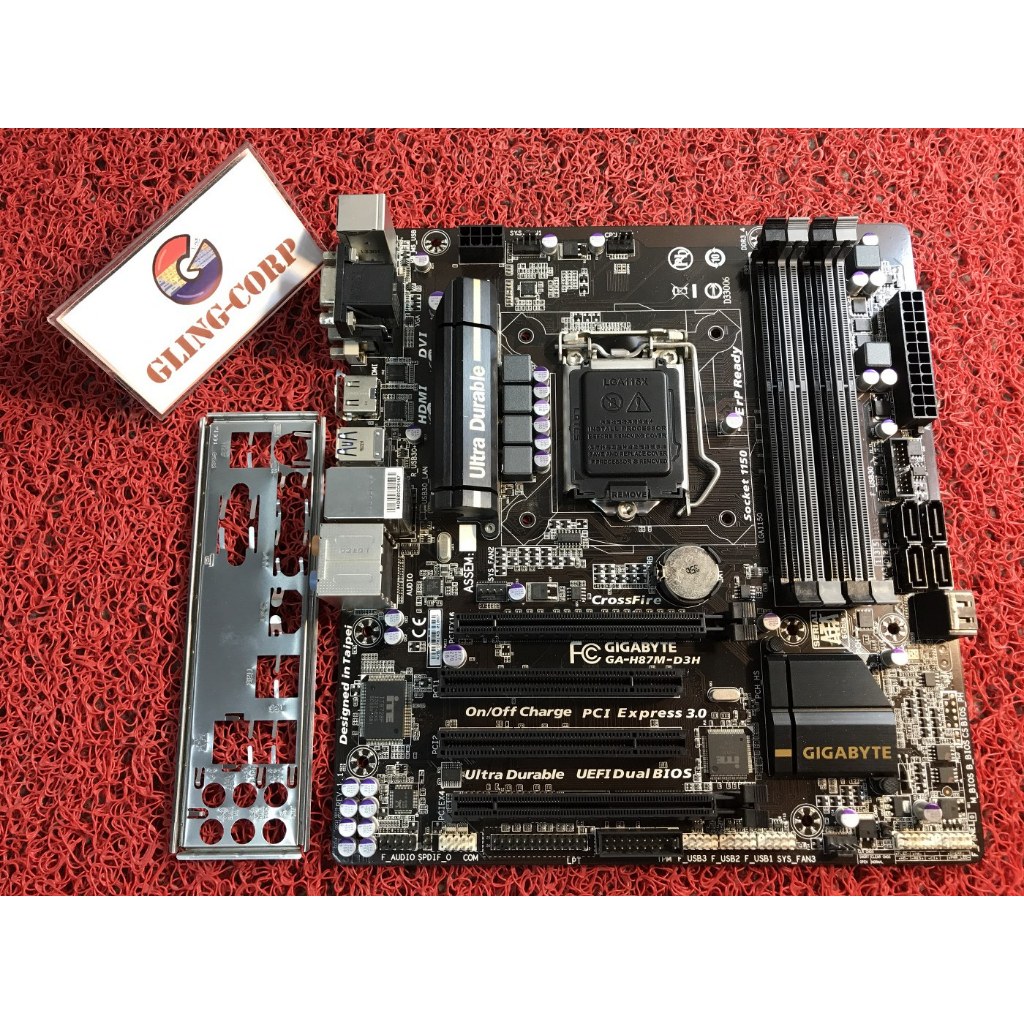 LGA1150 MAINBOARD GIGABYTE RAM 4 SLOT mATX - หลายรุ่น / H97M / H87M ...