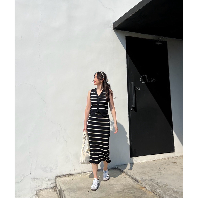 Missseed-เปิดตัวรุ่นใหม่ Bettina Set ลายทางสไตล์เกาหลี ดูดีมีเทสสุดๆ ...