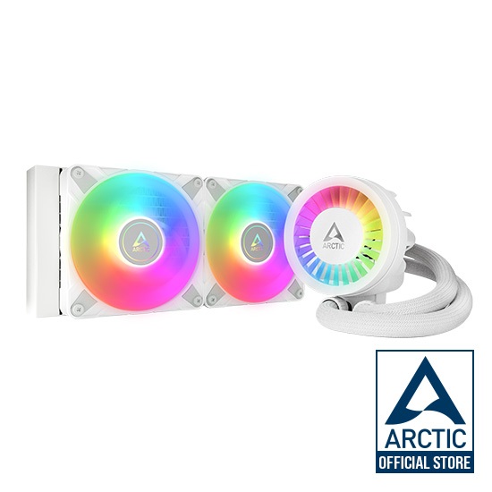 [Arctic Official Store] ARCTIC LIQUID FREEZER III 280 A-RGB WHITE (CPU ...