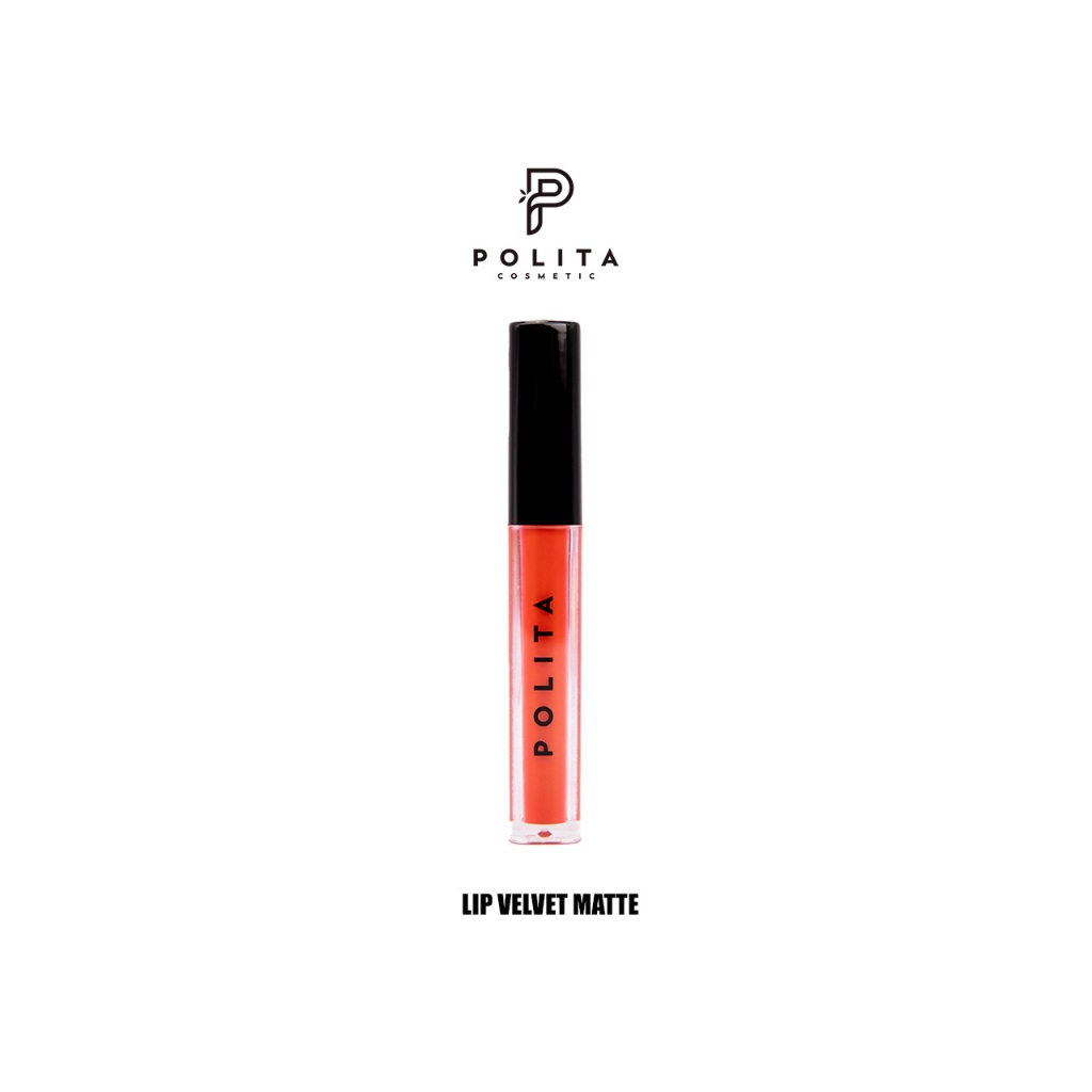 POLITA LIP VELVET MATTE #06 ลิปสติกเนื้อแมท บางเบา เม็ดสีเด่นชัด ยาวนาน ...