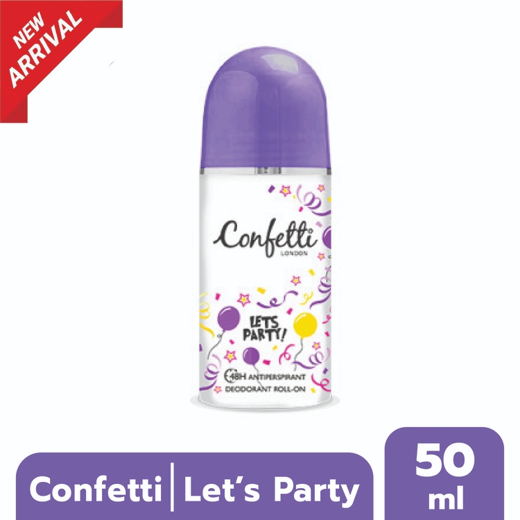 Confetti Roll On - Let's Party 50ml / คอนเฟตติ โรลออน - เล็ตส์ ปาร์ตี้ ...