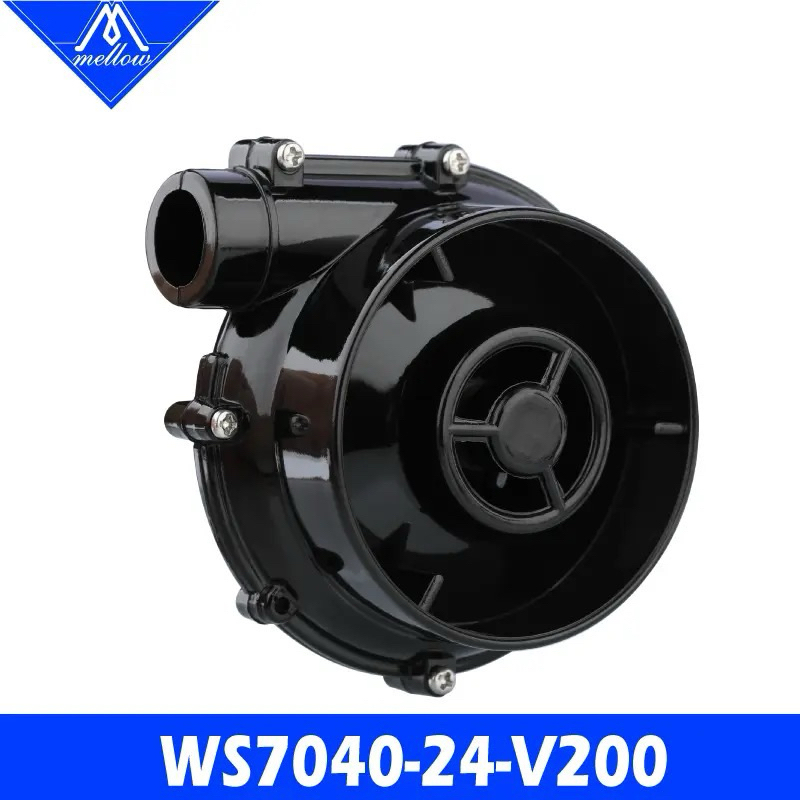 พัดลมทำ CPAP Mellow 24V Brushless Centrifugal Air Blower DC WS7040 7040 ...