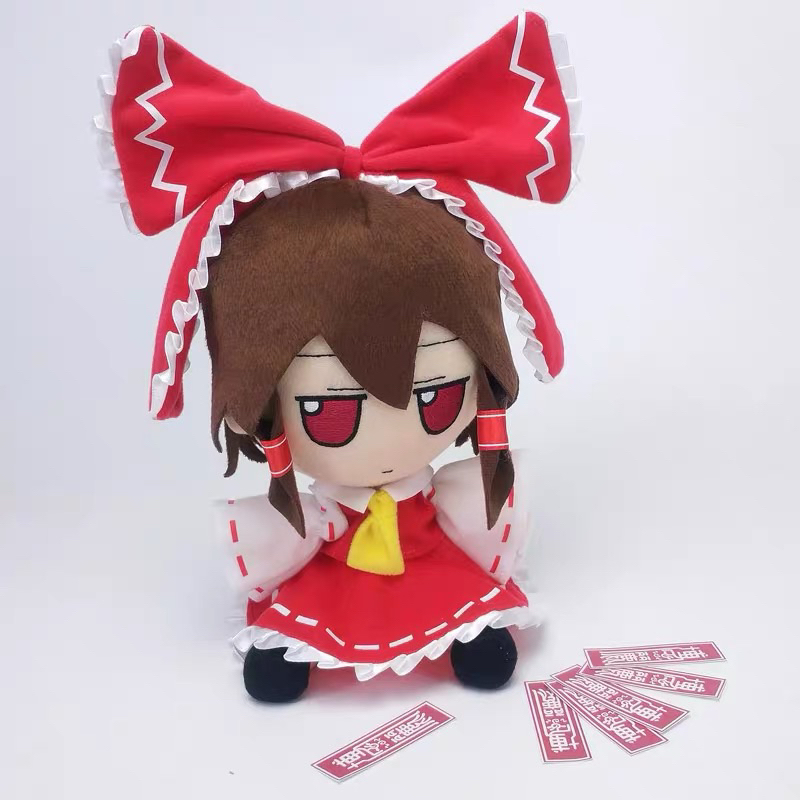 [ โทโฮว Touhou Project Fumo ] ตุ๊กตาฟูโมะเรย์มุ ฮาคุเรย์ Reimu Hakurei แบบผ้า | Shopee Thailand