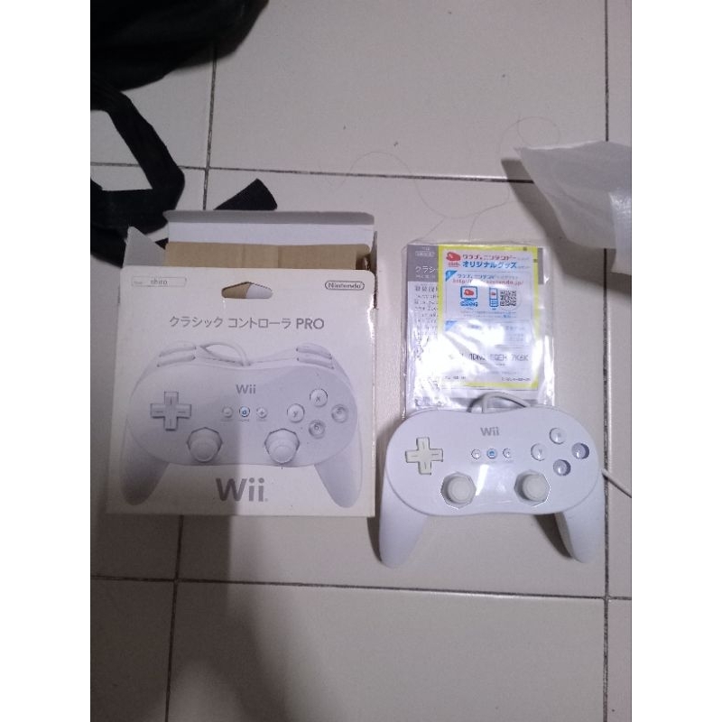 Wii Classic Controller Pro จอยwiiแท้พร้อมกล่อง | Shopee Thailand