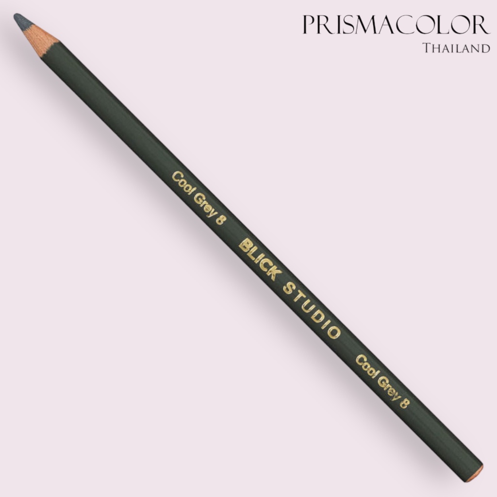 ดินสอสีไม้ Blick Studio สีเทา Cool Grey 8 (จำหน่ายแบบแยกแท่ง) | Shopee ...