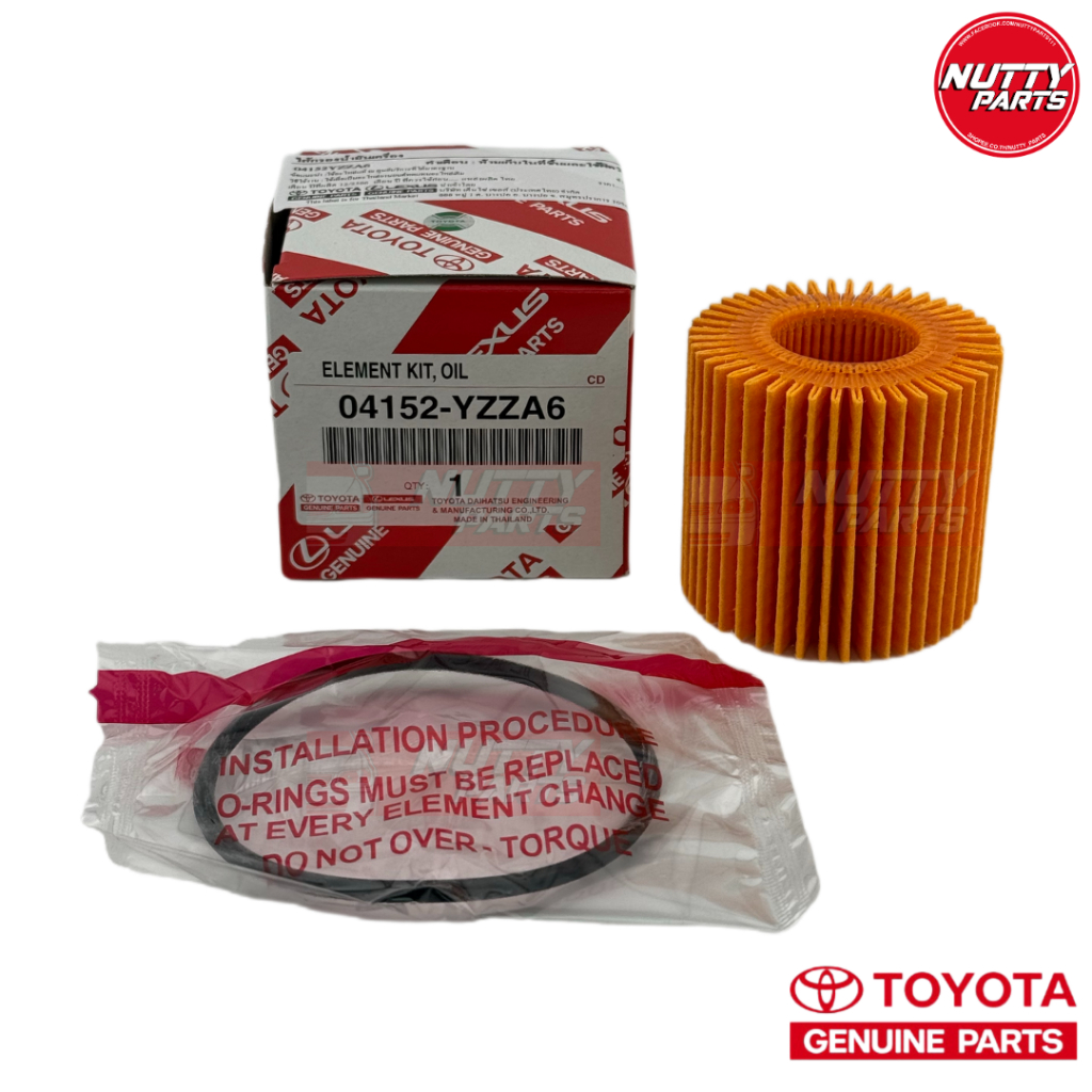 อะไหล่แท้ ไส้กรองน้ำมันเครื่อง TOYOTA Altis 09-19, Prius,CH-R 1.8L ...