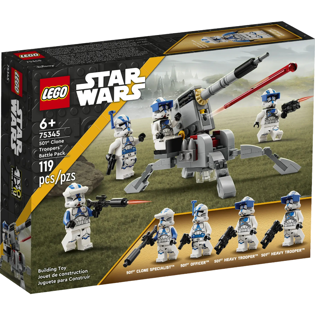 Lego 75345 501st Clone Troopers Battle Pack ของใหม่ | Shopee Thailand