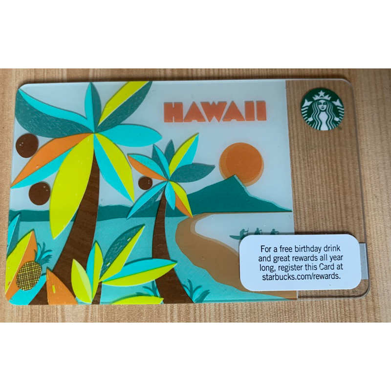 Starbucks Hawaii card USA | Shopee Thailand