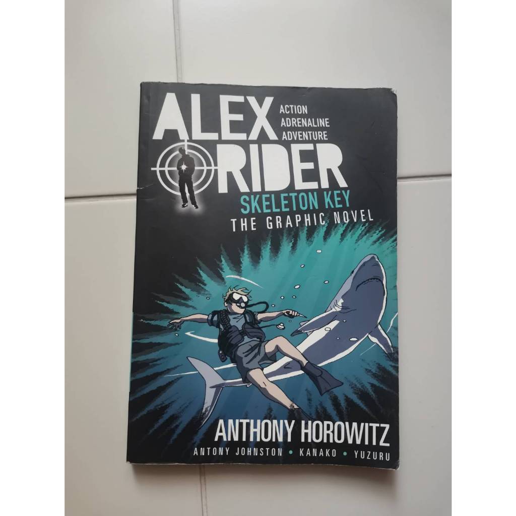 หนังสือภาษาอังกฤษมือสอง Alex Rider Skeleton Key Graphic Novel มือสอง ...