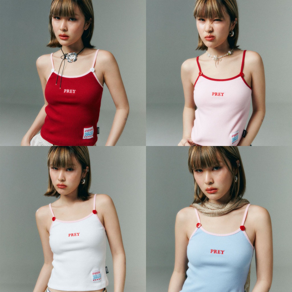 prey เสื้อกล้าม sweet heart top | Shopee Thailand