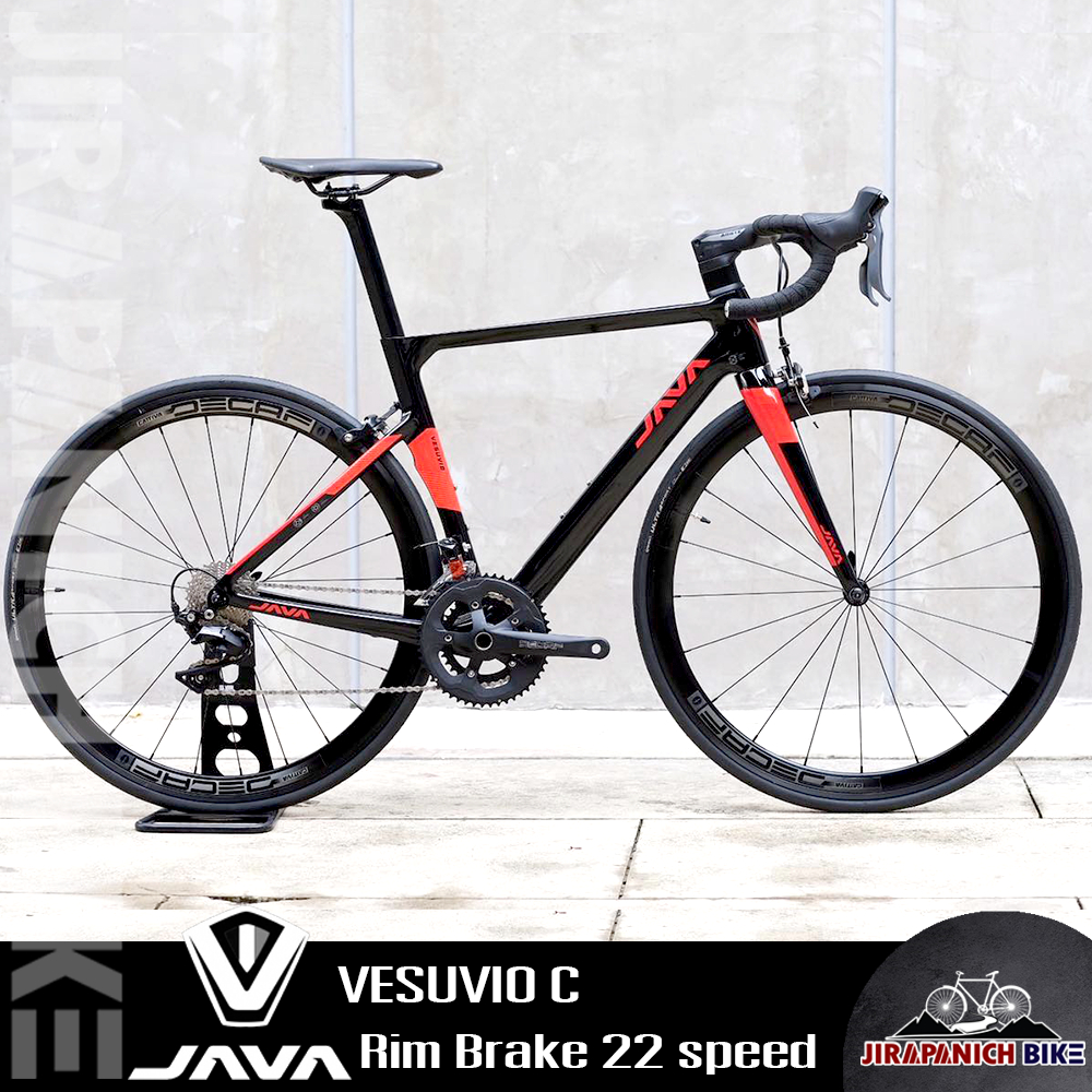 (ลดสูงสุด 120.- พิมพ์ WKSHFI )จักรยานเสือหมอบ JAVA รุ่น VESUVIO C Rim Brake 22 speed (เฟรม ...