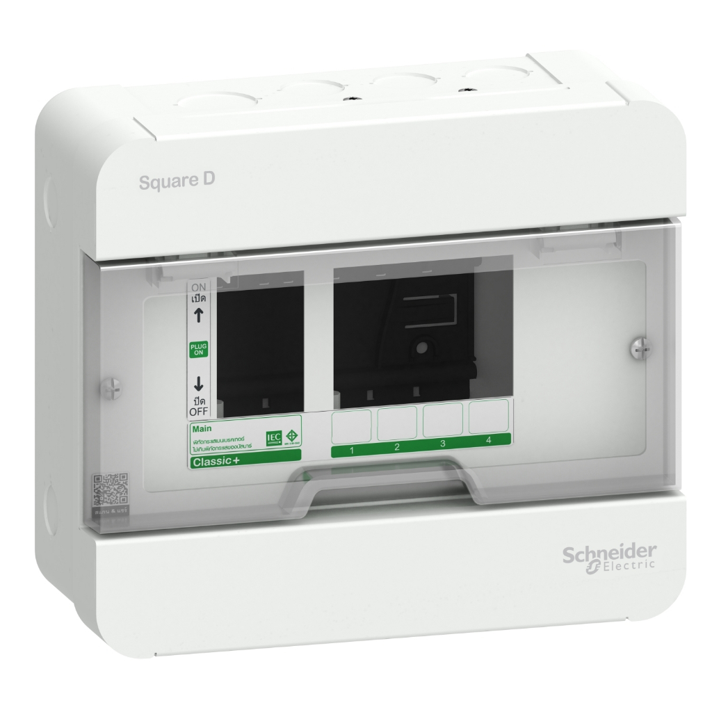 ตู้ Consumer Unit 2P ขนาด 4-18 ช่อง Schneider (NEW) | Shopee Thailand