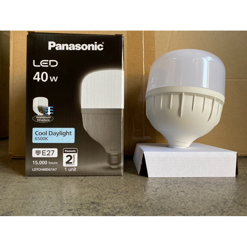 PANASONIC หลอดไฟ LED E27 40W Daylight รุ่นLOTUS ของแท้พร้อมส่ง | Shopee Thailand