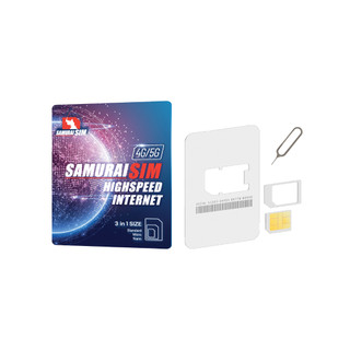 JAPAN SIM เครือข่าย IIJ MIO (ซิมญี่ปุ่นรายทริป) 5~20GB/TRIP - Samurai ...