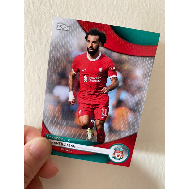 การ์ดฟุตบอล 2023-24 TOPPS LIVERPOOL FC OFFICIAL TEAM SET BASE CARD (ขาย ...