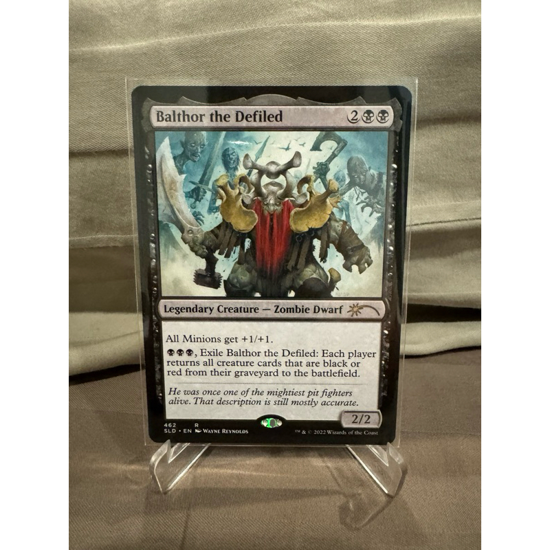 MTG Secret Lair: Balthor the Defiled (Non-Foil) | Shopee Thailand
