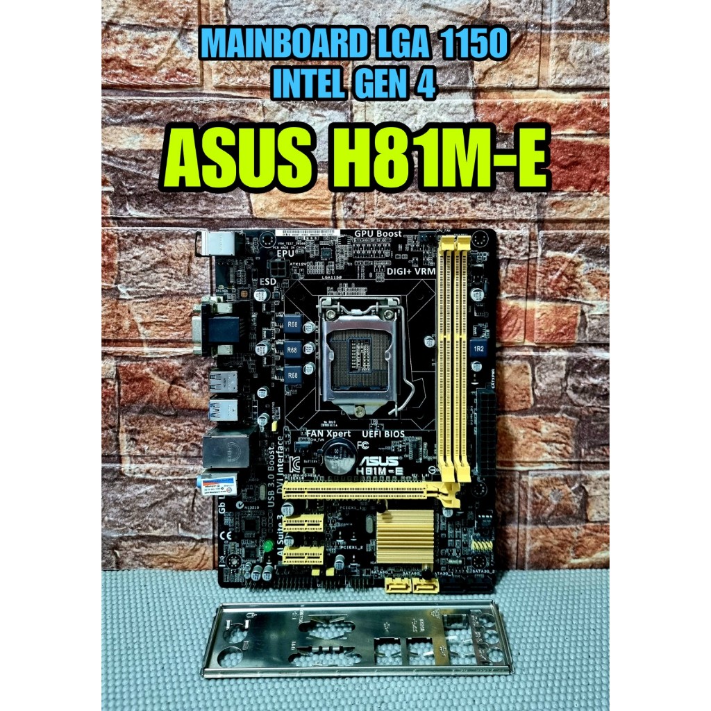 (ร้านในไทย) เมนบอร์ด 1150 รองรับ CPU INTEL GEN 4 ** มีของพร้อมส่งทันที ...