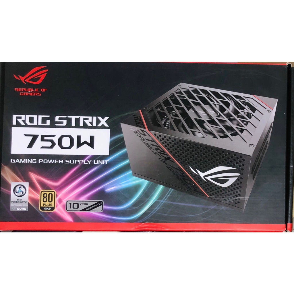 POWER SUPPLY (อุปกรณ์จ่ายไฟ) ASUS ROG STRIX - 750W 80 PLUS GOLD มือสอง ...