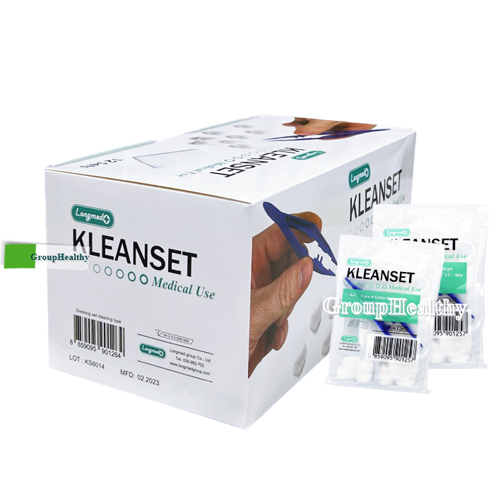 Longmed Kleanset (Sterile Dressing Set) ชุดทำแผลปลอดเชื้อ ชุดทำแผลปลอด ...