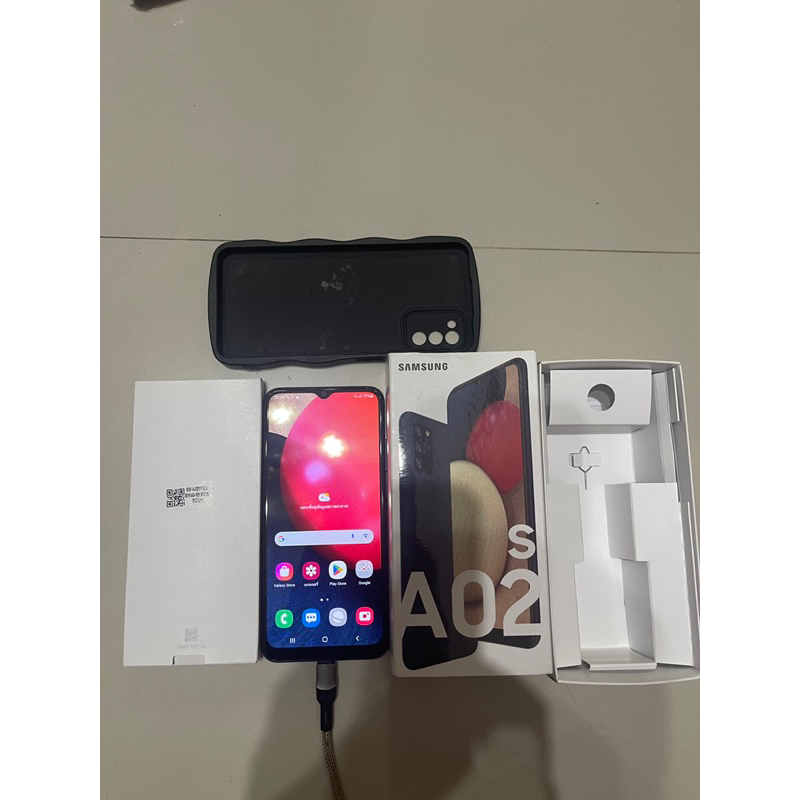 Samsung Galaxy A02S (Ram4/Rom64GB)จอใหญ่6.5’’เครื่องแท้ศูนย์ มือสองสภาพ ...