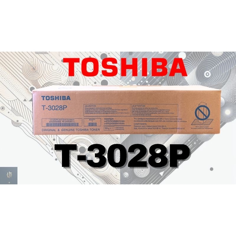 หมึกโตชิบา3028 Toshiba T-3028P(ของแท้)สำหรับรุ่น 3028A / 3528A / 4528A ...