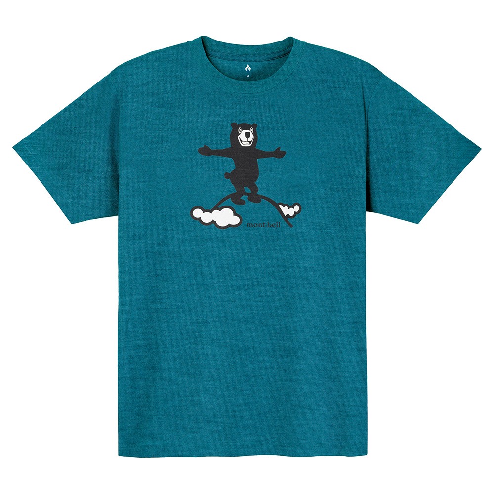 Montbell เสื้อยืด ใส่สบาย ระบายอากาศได้ดี กันแดด แห้งเร็ว รุ่น 1114723 Wickron T Summit | Shopee ...