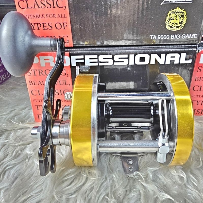 รอกทามาย่า TA 9000 รอกตกปลาบึกTAMAYA TA 9000 BIG GAME เหมาะกับงานทะเล ,งานเขื่อน | Shopee Thailand