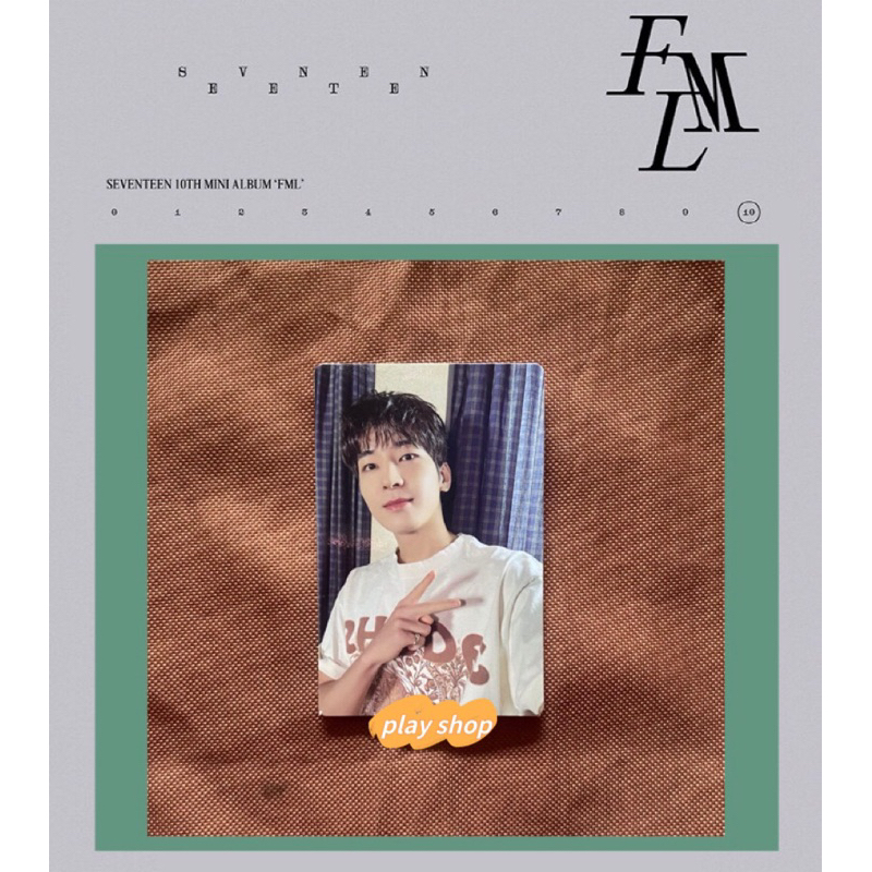 [พร้อมส่ง] photocard seventeen fml fallen misfit lost album wonwoo เซเว่นทีน วอนอู | Shopee Thailand