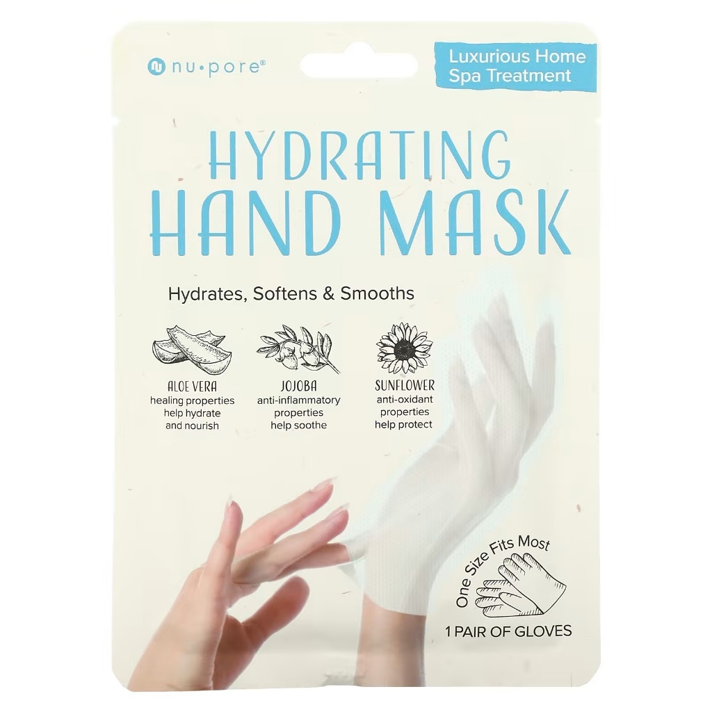 [พร้อมส่ง] สินค้านำเข้า ของแท้ 100% ถุงมือ มาร์คมือ Nu-Pore, Hydrating ...