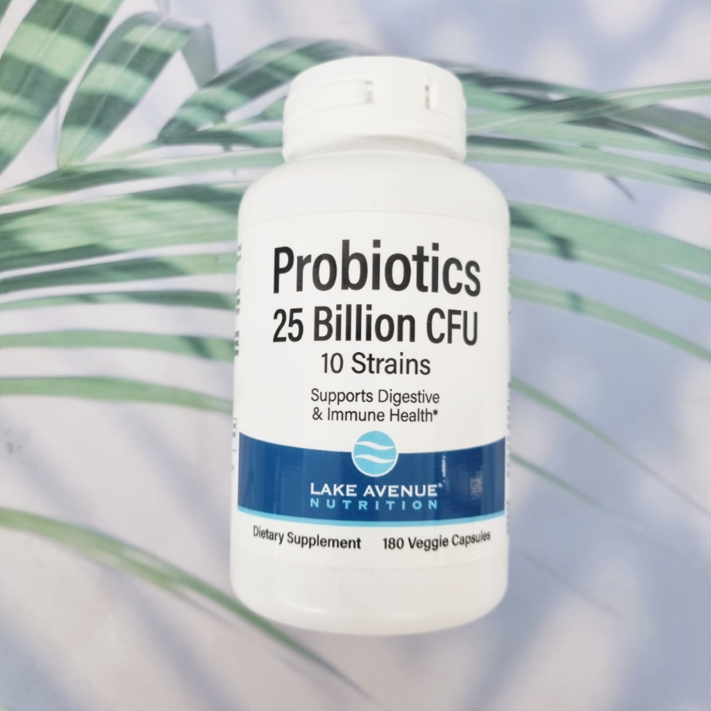 โปรไบโอติก 25 พันล้านตัว Probiotic 25 Billion CFU 10 Strain 60 or 180 ...