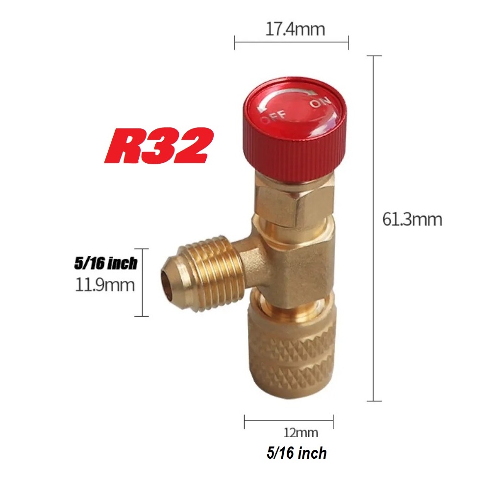 วาล์วนิรภัยสำหรับสารทำความเย็นเครื่องปรับอากาศ R22 R32 R410 | Shopee Thailand
