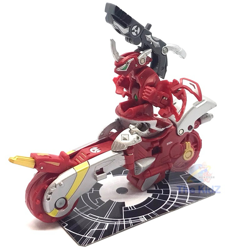 บาคุกัน Bakugan Pyrus Titanium Dragonoid + BakuNano +Zoompha Mechtanium ...