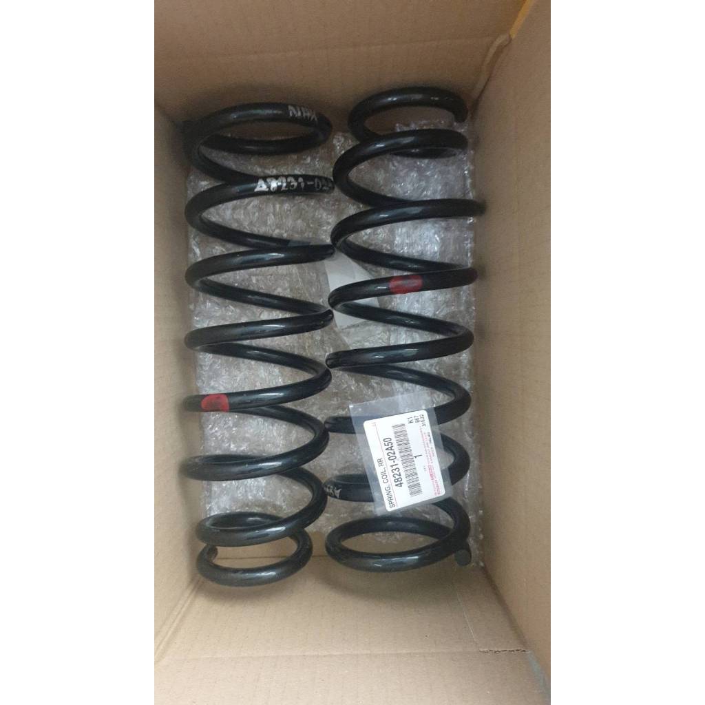 สปริงโช๊ค หลัง แท้ห้าง Altis ปี2008-2013 ราคาต่อ 1 ข้าง *อะไหล่แท้ เบิก ...