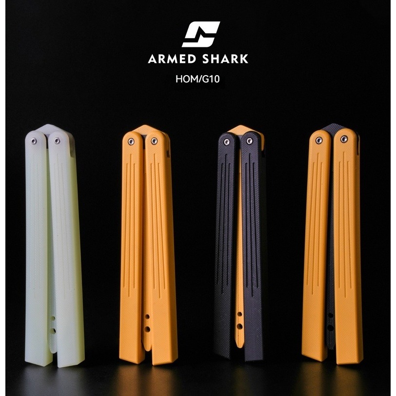 Armed sharks HOM G10 มีดบาลิซอง มีดควง มีดซ้อม มีดซ้อมพลาสติก มีดควงของ ...