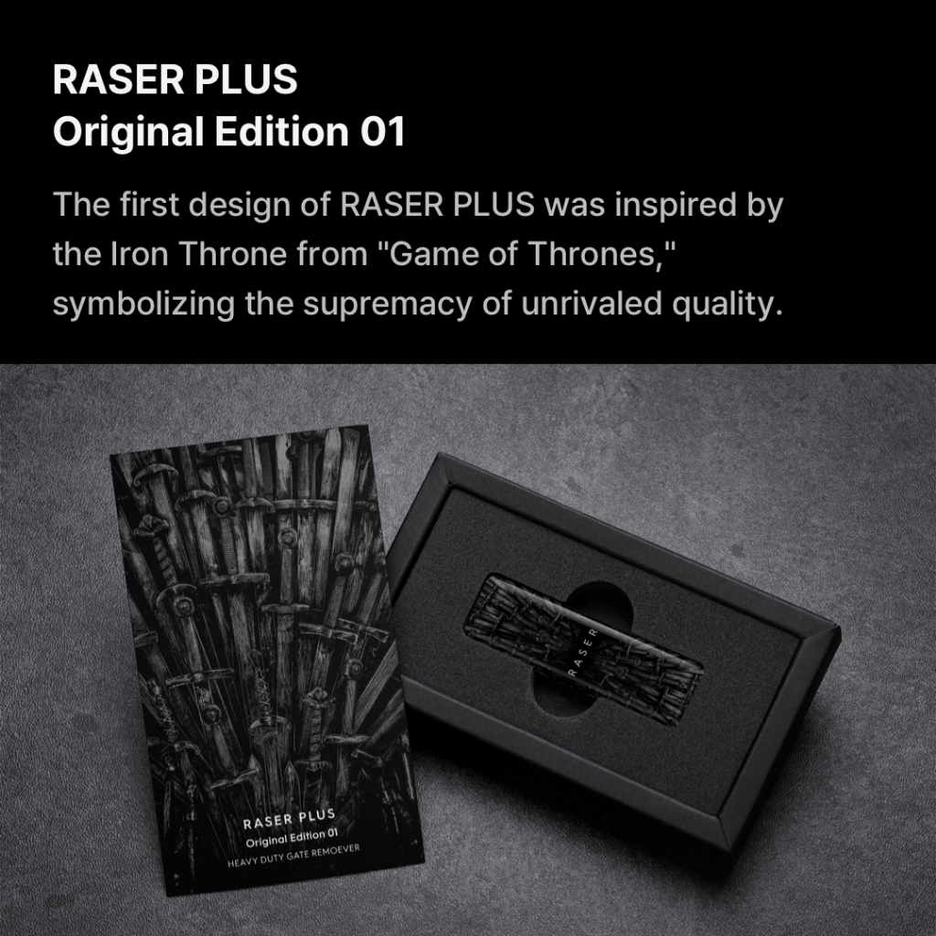 พร้อมส่ง ตะไบแก้ว RASER PLUS [Original Edition 01] - Gunprimer | Shopee ...