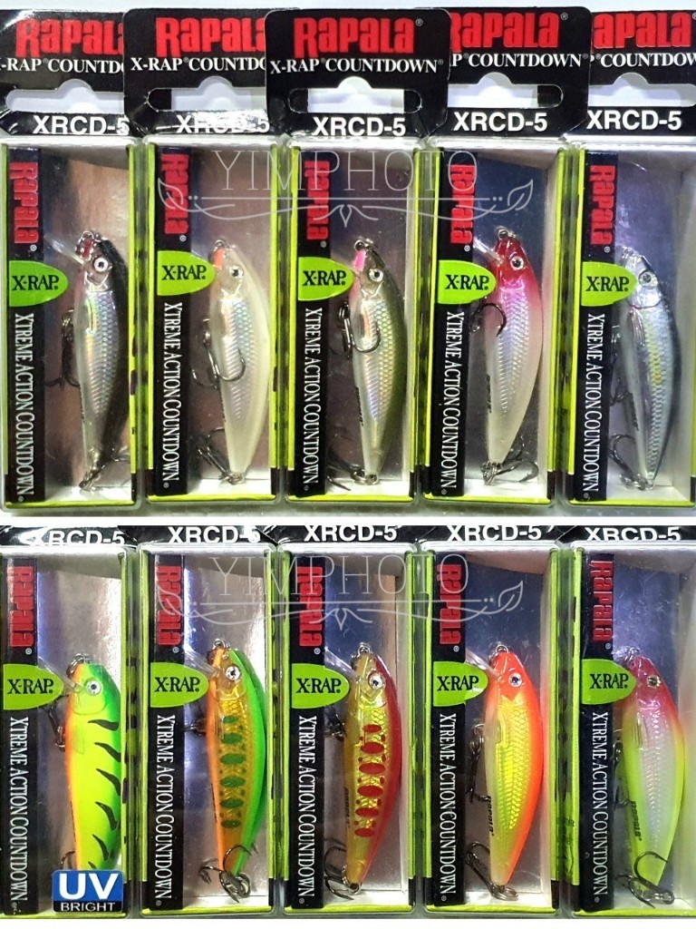 Rapala X-rap Countdown XRCD-5 4g. เหยื่อปลอม ราพาล่า ของแท้ | Shopee ...