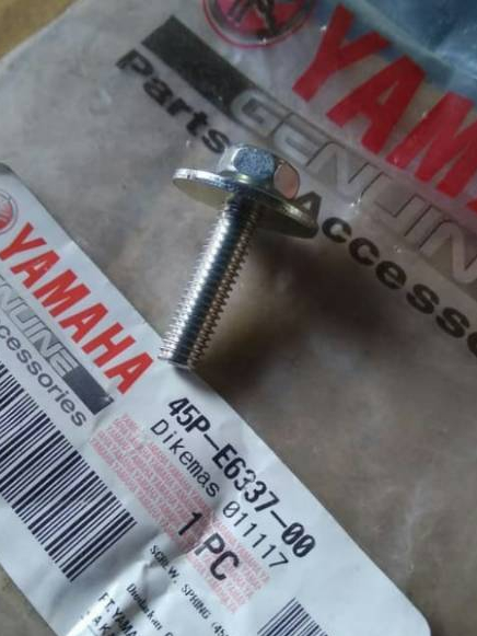 45PE633700 โบ๊ลหลักครัช M-SLAZ R-15 2014 น๊อตหลักครัช น๊อตหลักคลัทช์ ...