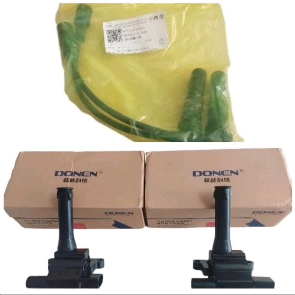 ชุดคอยล์ และ สายหัวเทียน MG3 -คอยล์ 2 ตัว (DONEN) -สายหัวเทียน 2 สาย ...