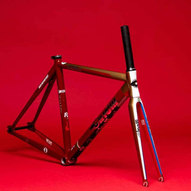 เฟรมจักรยาน ฟิคเกียร์ Cinelli Vigorelli "Red Hook Crit" Milano 2014 ...